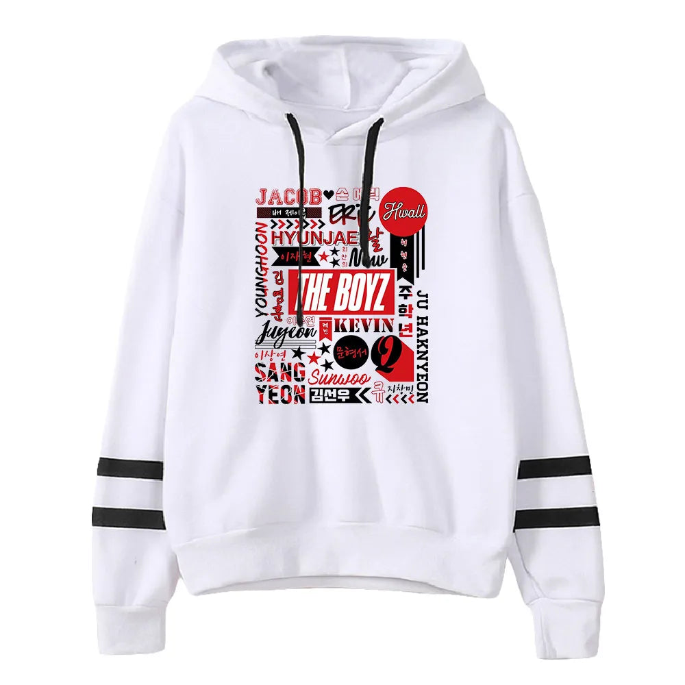 Sweat à capuche The Boyz Names | Koreanxwear – KoreanxWear